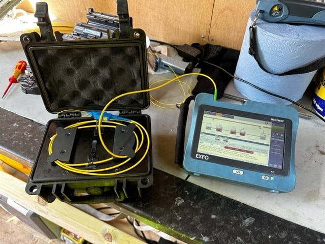 Fibre Optic Testing - VM02 Network - PSS Installations