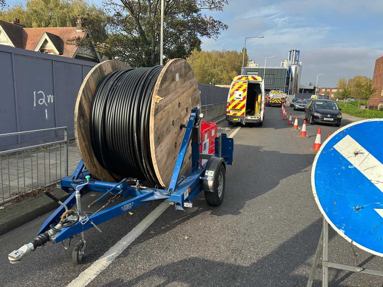 Fibre Optic Subduct Installation in East London | Project Skills ...