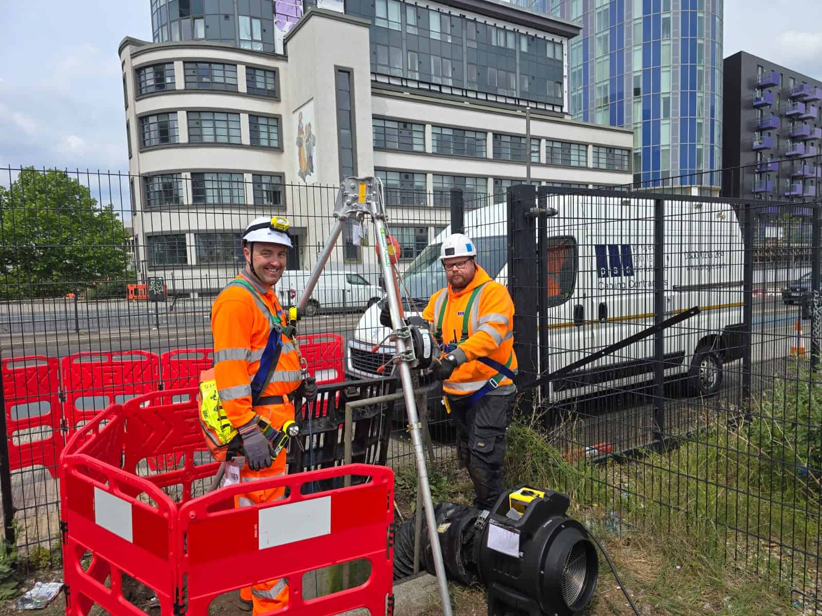 Confined Space Fibre Optic Cable Route Survey in London | Project ...